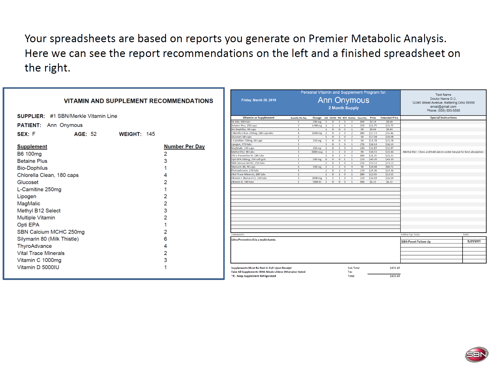 Vitamin Spreadsheet How-to Guide | Science Based Nutrition